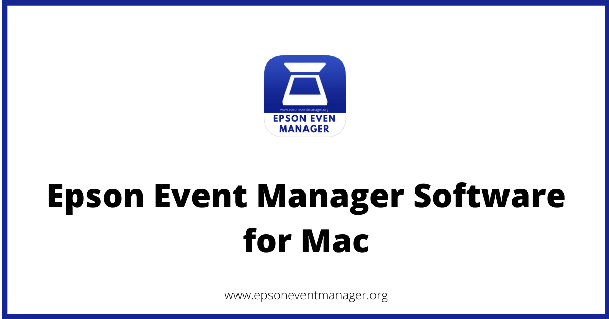 Epson Event Manager Software Download Download